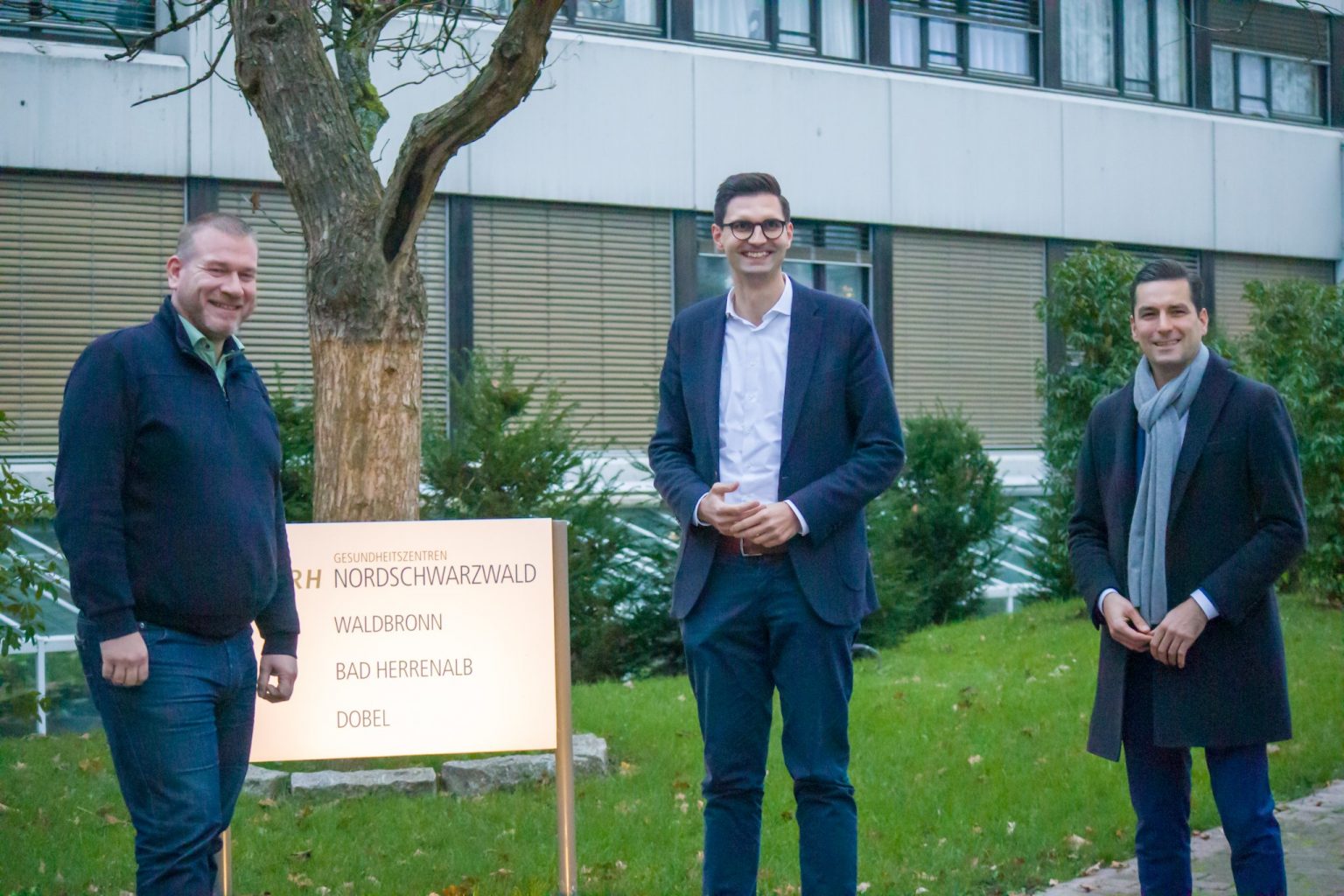 Nicolas Zippelius MdB mit Sepp Müller MdB auf Gesundheitstour in der ...